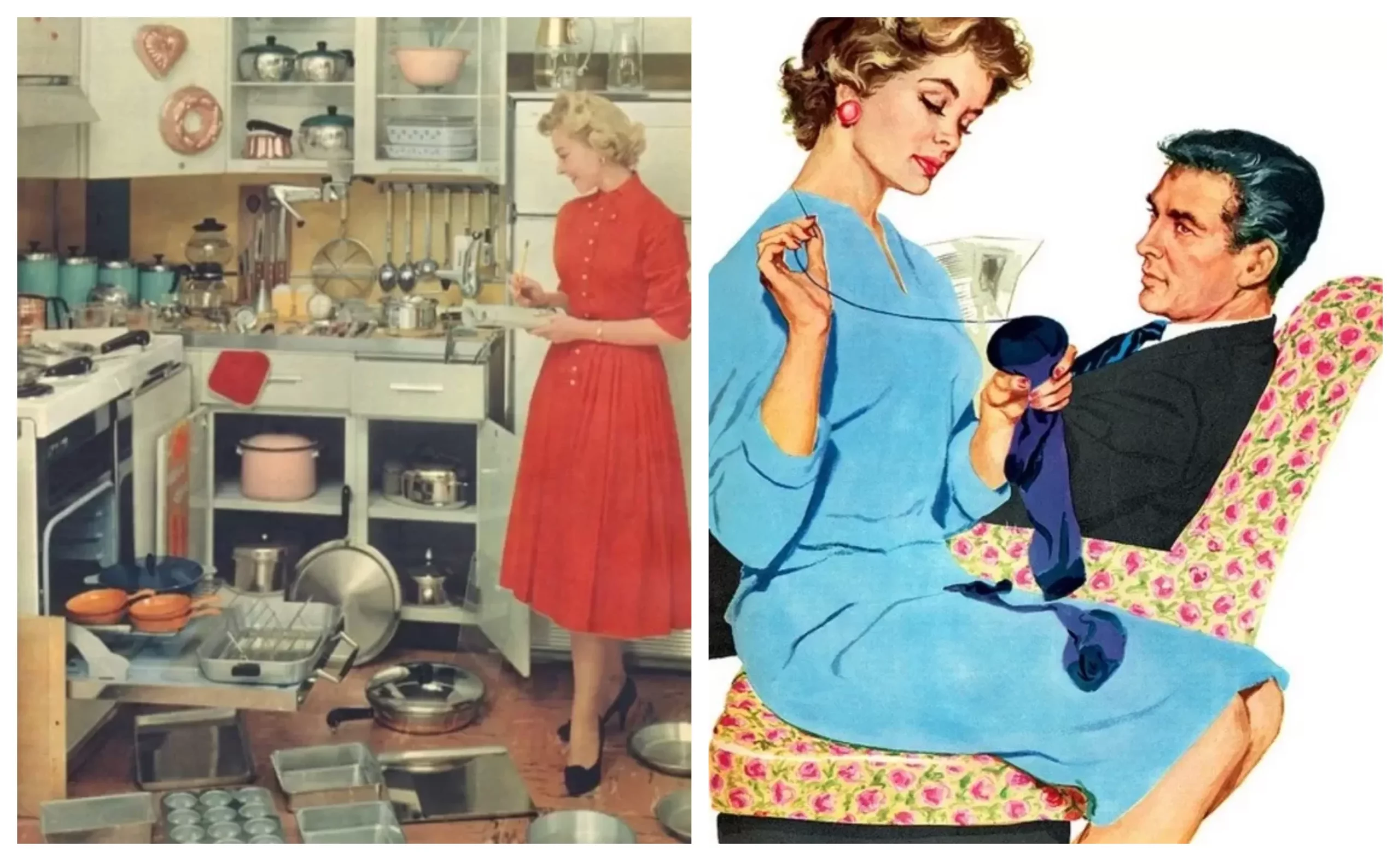 Le "guide de la bonne épouse" datant de 1955 explique comment les ...